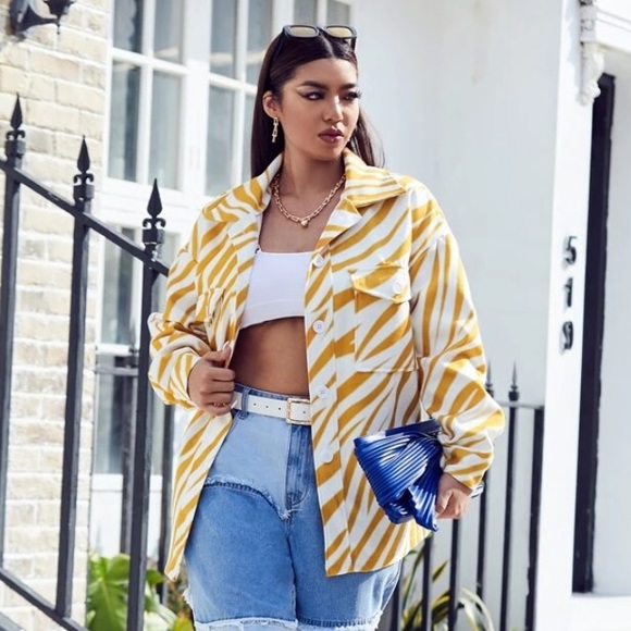 Jackets & Coats | Animal Print Shacket | Poshmark